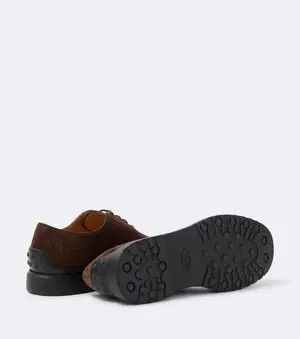 TOD'S Suede Lace-up Shoes