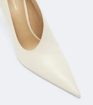 Victoria Beckham Sloane Leather Pumps - White