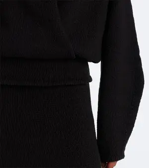 AYA MUSE Kena Wrap Cotton Top
