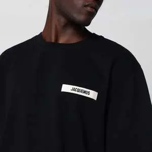 Jacquemus T-shirt With Gros Grain Logo
