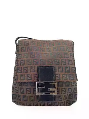 Fendi 2000s Zucchino Shoulder Bag - Brown