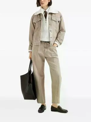 Brunello Cucinelli Distressed Pants For Women