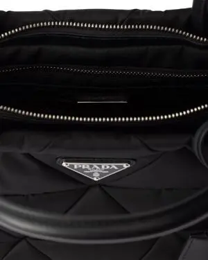 Prada Medium Padded Re-nylon Tote Bag
