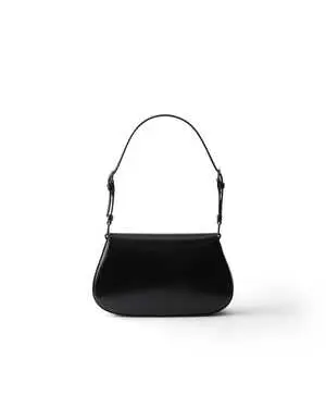 Prada Cleo Brushed Leather Shoulder Bag