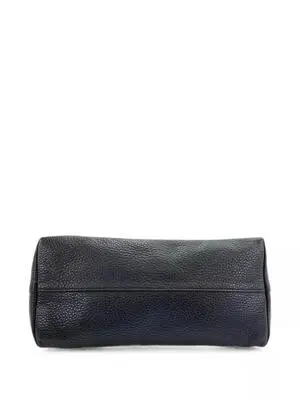 Prada 2010s Logo Plaque Handbag