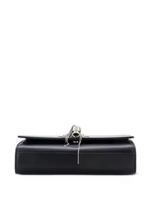 Saint Laurent Monogram Tassel Crossbody Bag - Black