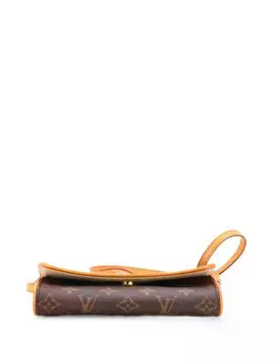 LOUIS VUITTON Twin Handbag Monogram Canvas Pm Crossbody Bag - Brown