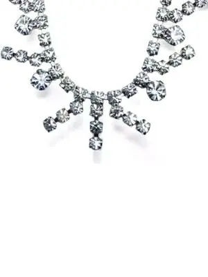 MADISON MAISON 1950s Rhinestone Art Deco Necklace