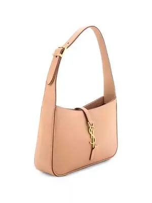 Saint Laurent Le 5 A 7 Small Hobo Bag - Neutrals