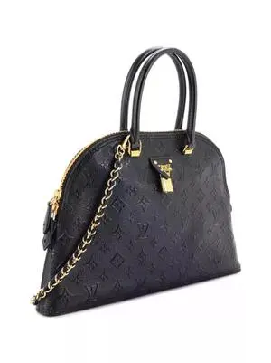 LOUIS VUITTON Moon Alma Embossed Monogram Satchel