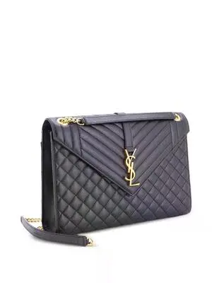 Saint Laurent Monogram Envelope Satchel Shoulder Bag