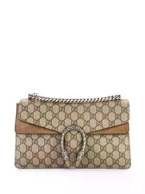 Gucci Dionysus Bag Gg Coated Canvas Small Shoulder Bag - Brown