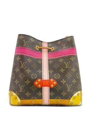 LOUIS VUITTON Monogram Canvas Summer Trunk Neonoe Shoulder Bag