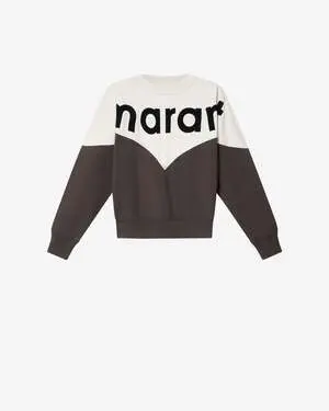 ETOILE Houston Two-tone Cotton Sweatshirt - Black