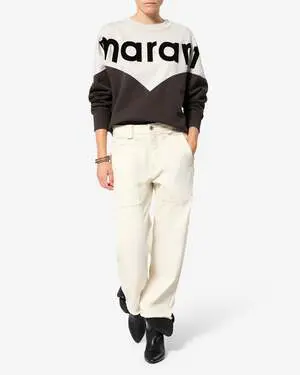 ETOILE Houston Cotton Sweatshirt - Black
