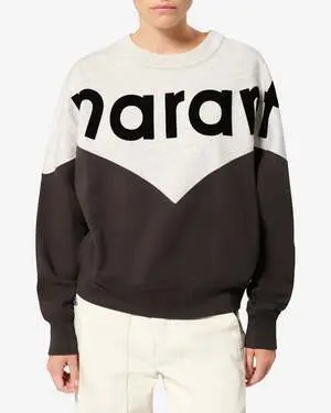 ETOILE Houston Cotton Sweatshirt - Black