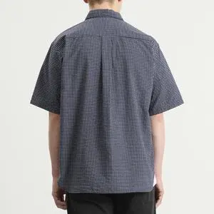 Norse Projects Espevik Oversized Check Short Sleeve Shirt