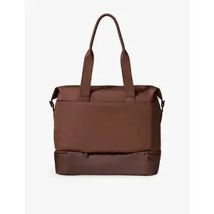 BEIS The Weekender Leather-trim Travel Bag