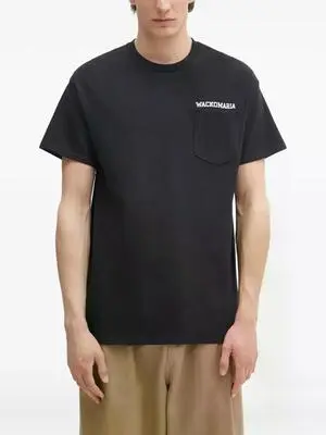WACKO MARIA X Keith Haring Graphic-print Pocket T-shirt - Black