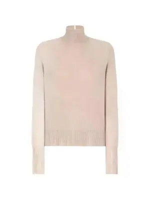 Pinko Ribbed-trim High-neck Sweater