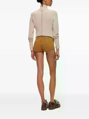 Pinko Ribbed-trim High-neck Sweater