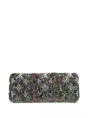 LOUIS VUITTON 2010-2020s Xs Keepall Monogram Tote Bag - Grey