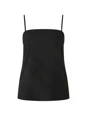 Alberta Ferretti Spaghetti-strap Blouse - Black