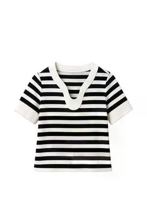 EDWARD ACHOUR PARIS Striped T-shirt