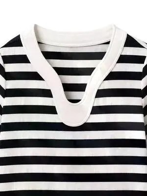 EDWARD ACHOUR PARIS Striped T-shirt