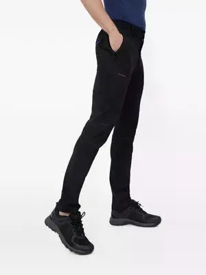 VIKING Panelled Zip-pocket Trousers - Black