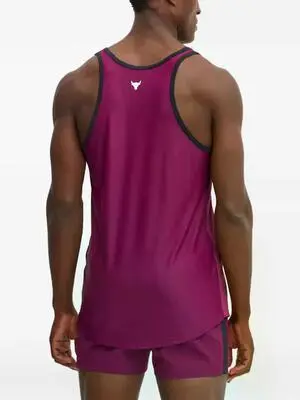 Under Armour Project Rock Mesh Badge Of Honor Vest - Purple