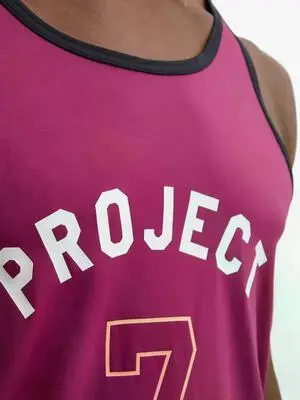 Under Armour Project Rock Mesh Badge Of Honor Vest - Purple