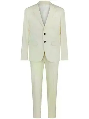 Dsquared2 Single-breasted Cotton-blend Blazer - Neutrals
