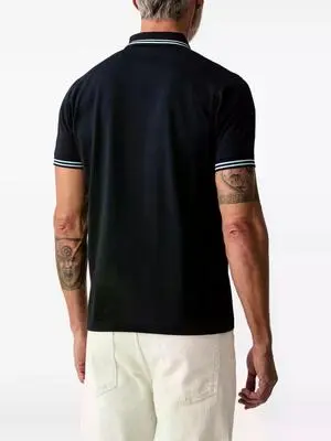 Karl Lagerfeld Zip-fastening Polo Shirt - Blue