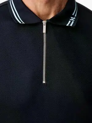 Karl Lagerfeld Zip-fastening Polo Shirt - Blue