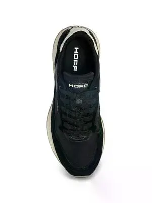 HOFF City Panelled Leather-trim Sneakers