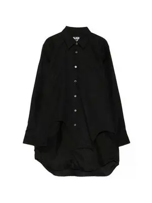 Comme Des Garçons Chest-pocket Shirt - Black