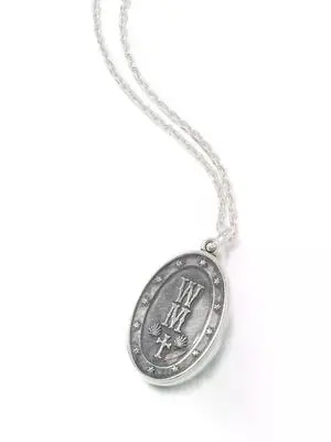 WACKO MARIA Oval Pendant Necklace