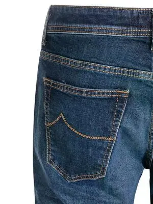 Jacob Cohen Faded Effect Jeans