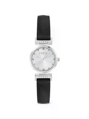 Furla Textured Dial 32mm Watch - Silver