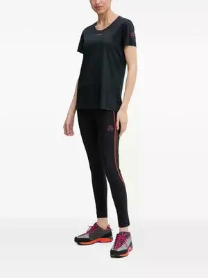 LA SPORTIVA Mesh-panelled Flatlock-stitch Trousers