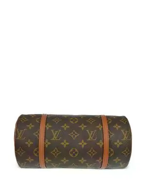 LOUIS VUITTON 1996 Monogram Papillon 26 Tote Bag - Brown