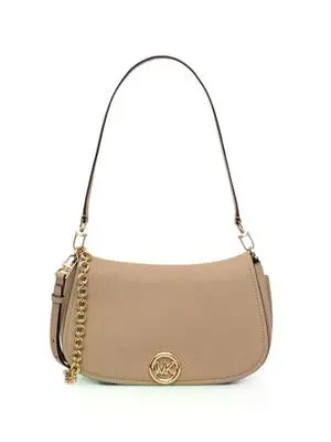 Michael Kors Pebbled Leather Chain-link Shoulder Bag