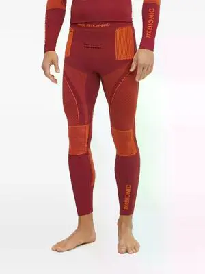 X-BIONIC Panelled Logo-print Ski Pants - Red
