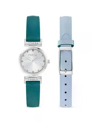 Furla Textured Dial 34mm Watch