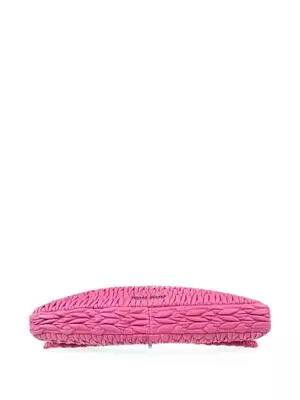 Miu Miu 1990-2000s Matelassé Crystal-embellished Shoulder Bag