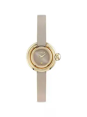 Furla Brown Dial 30mm Watch - Neutrals