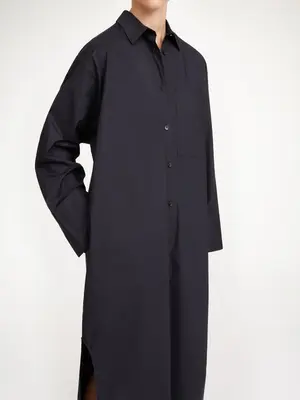 BY MALENE BIRGER Perros Organic Cotton Maxi Shirt Dress