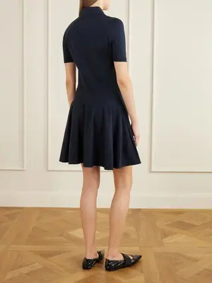 Givenchy Ribbed Cotton-blend Polo Dress