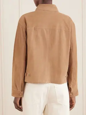 FRAME Utility Suede Jacket